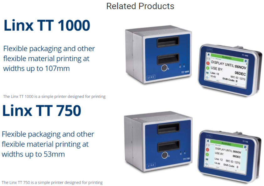 LINX SmartDate Pirnter TT5 - Buy TT5, Makem X40 Product on Henan Union ...